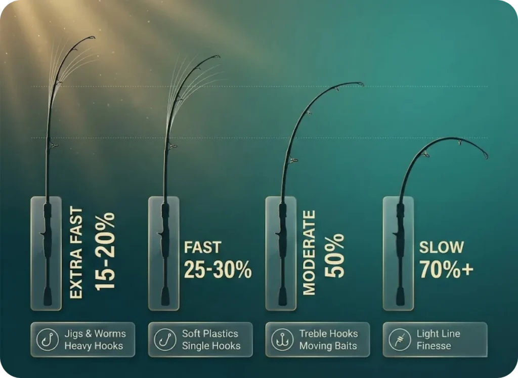 Fishing Rod Label Specs Explained: Power, Action, and More