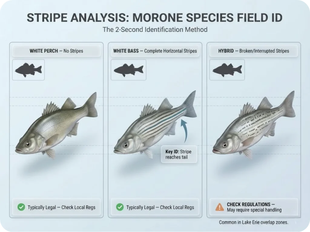 Yellow Perch vs White Perch: The 3-Step Field ID Guide