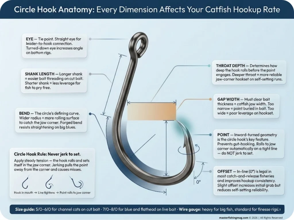 Circle Hooks for Catfish Most Anglers Pick Wrong