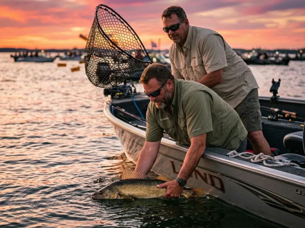 Best Lake Erie Walleye Spots by Basin and Season